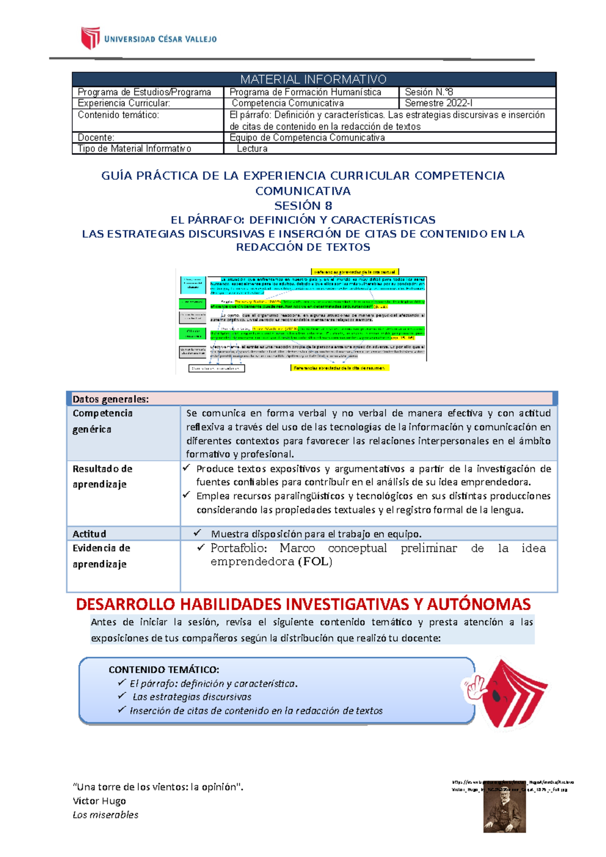 08 Material Informativo GUÍA Práctica 08 CC (1) - MATERIAL INFORMATIVO ...