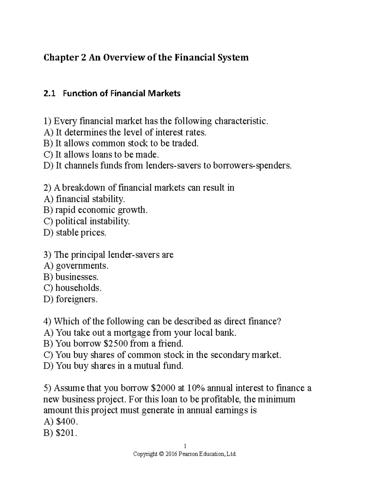 Chapter 2 homework - It is just for practice. - Chapter 2 An Overview ...
