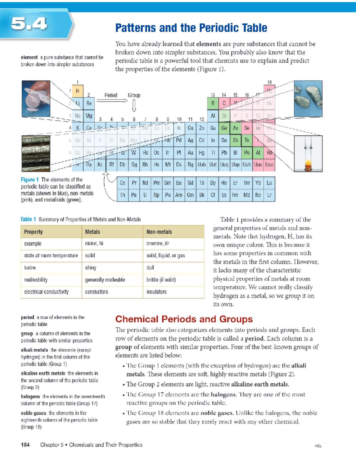 Attachment PDF 2D textbook 5 - 5 Patterns and the Periodic Table You ...