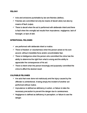 Legal Classification OF Crime - LEGAL CLASSIFICATION OF CRIME As to the ...