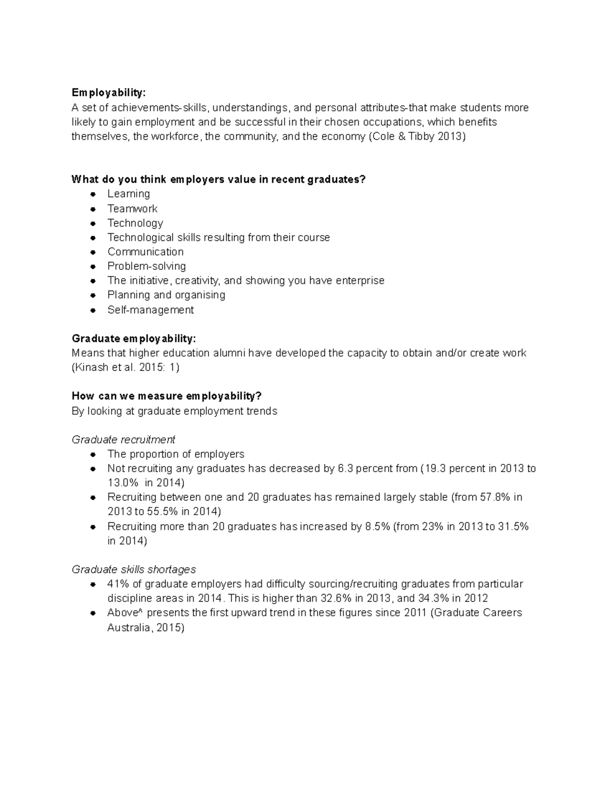 Module 02 - Employability Models - Employability: A set of achievements ...