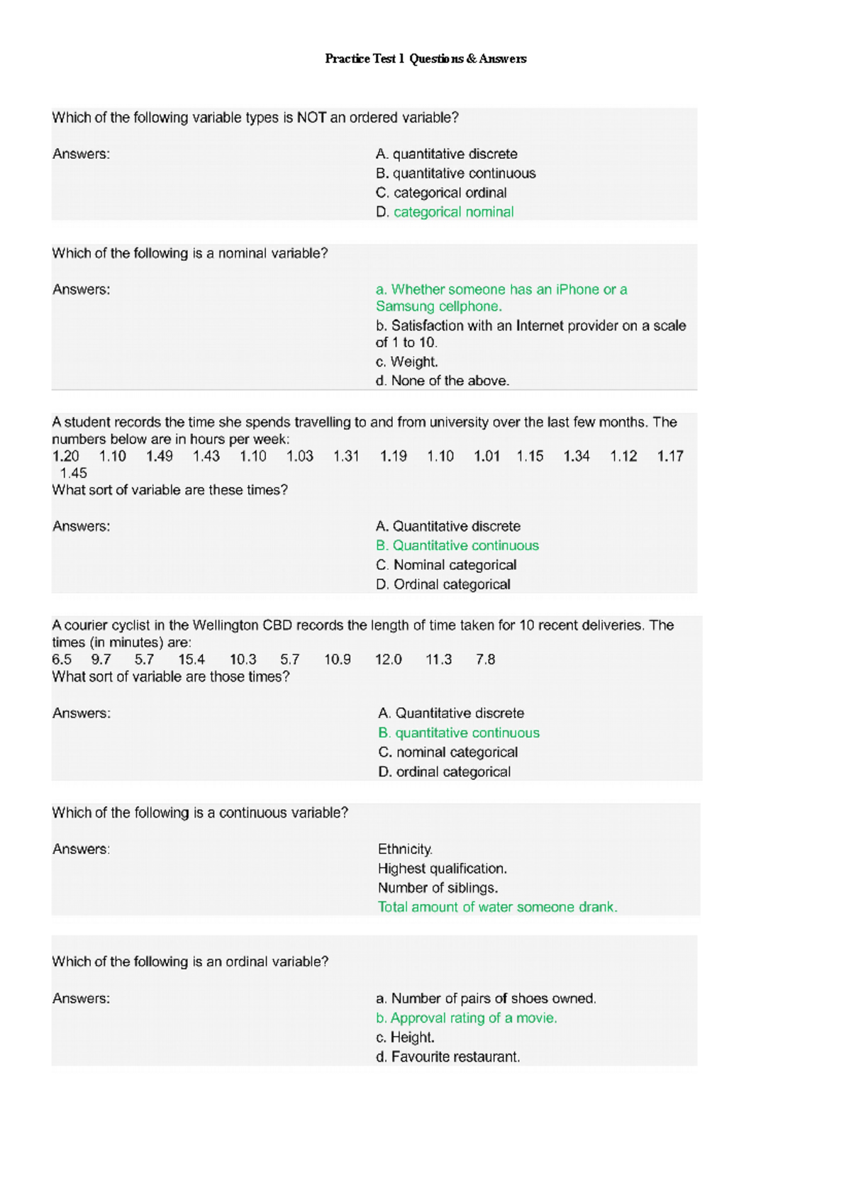 Practice Test 1 Q&A - Semester 1 2020 - Practice Test 1 Questions ...