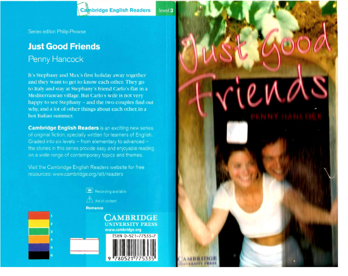 Just-Good-Friends - LIBRO DE LECTURA - Ingles - Studocu