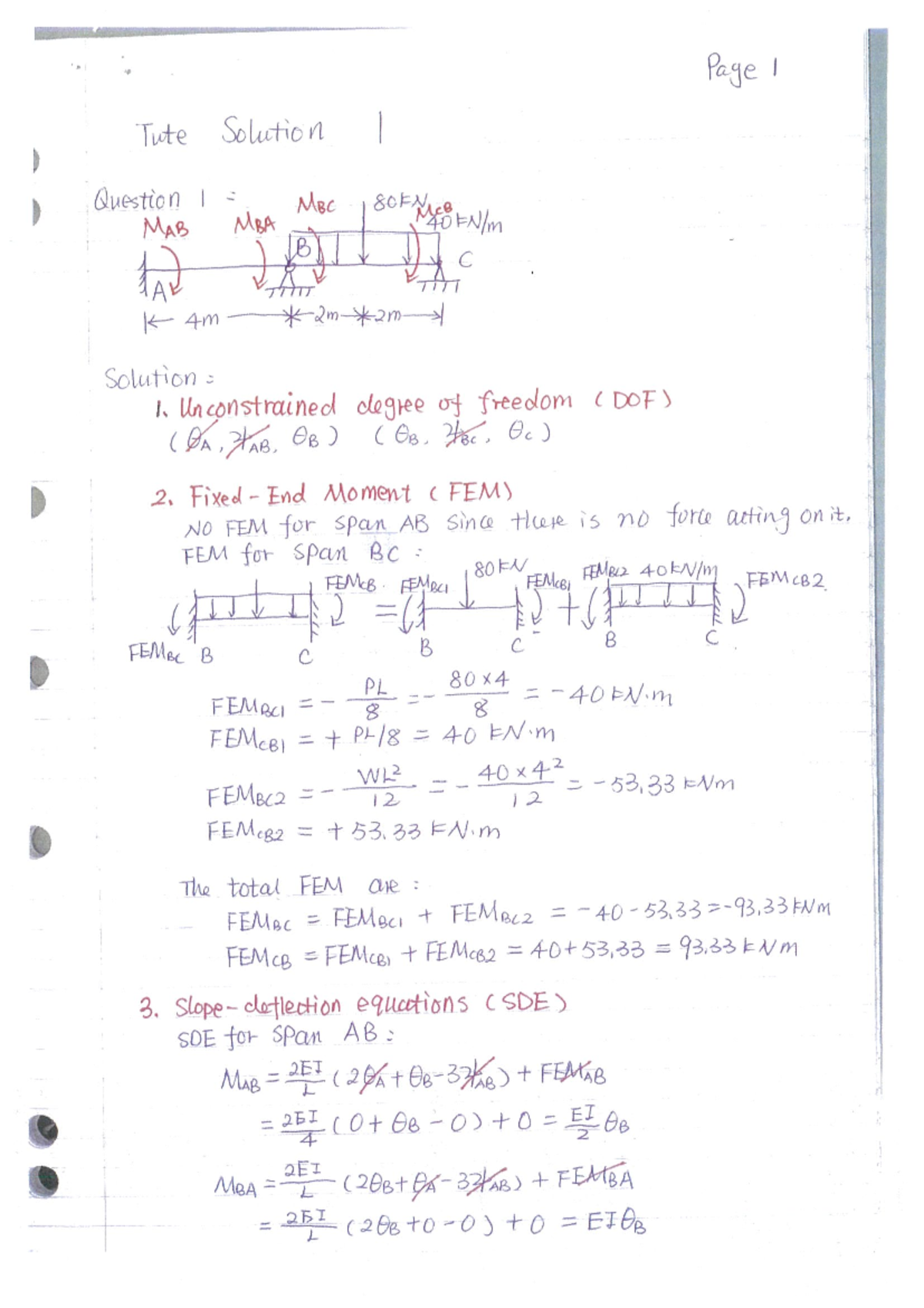 Tute 1-solutions - tute 1 - 300736 - Studocu