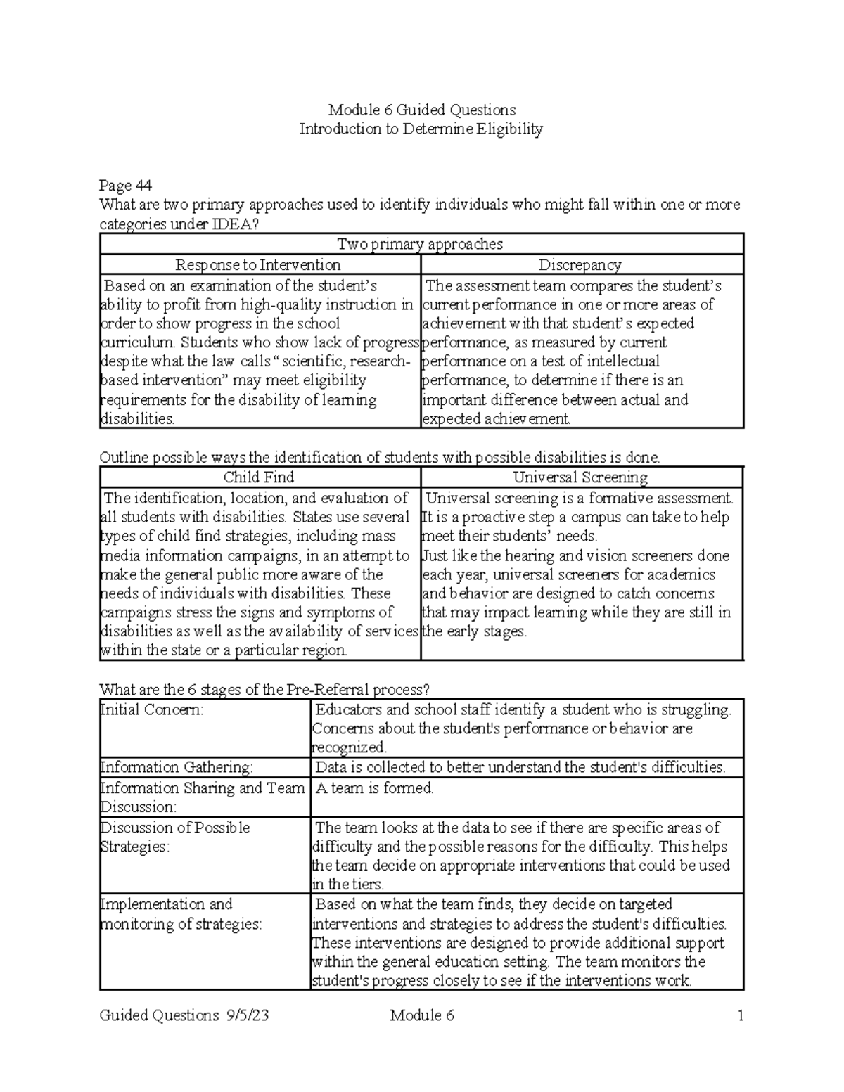 Module 6 Guided Questions - Module 6 Guided Questions Introduction to ...