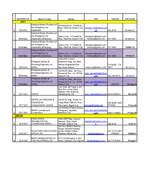 Problem Set 5 PSAD - Additional reviewer for PSAD - PROBLEM SET ...