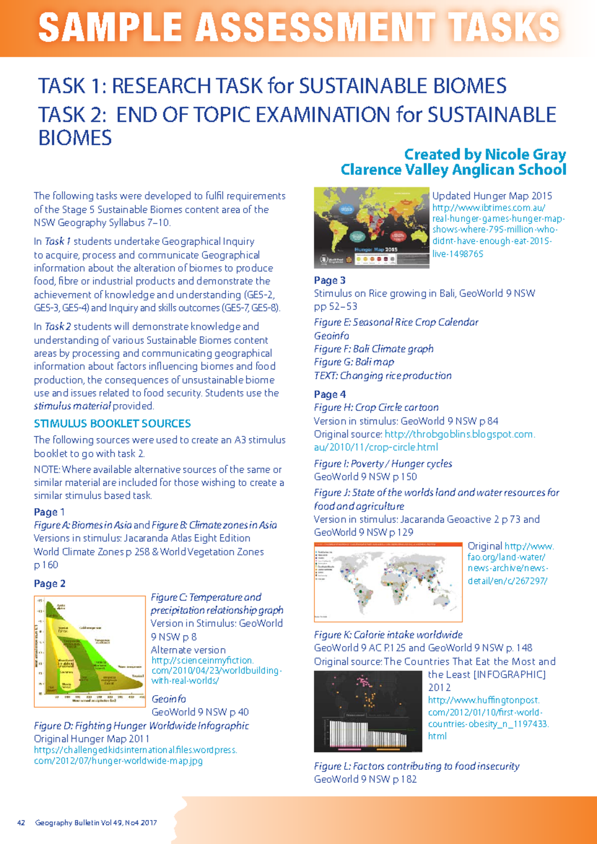 07 GTA NSW Bulletin Issue 4 2017 Sample Assessment tasks - TASK 1 ...