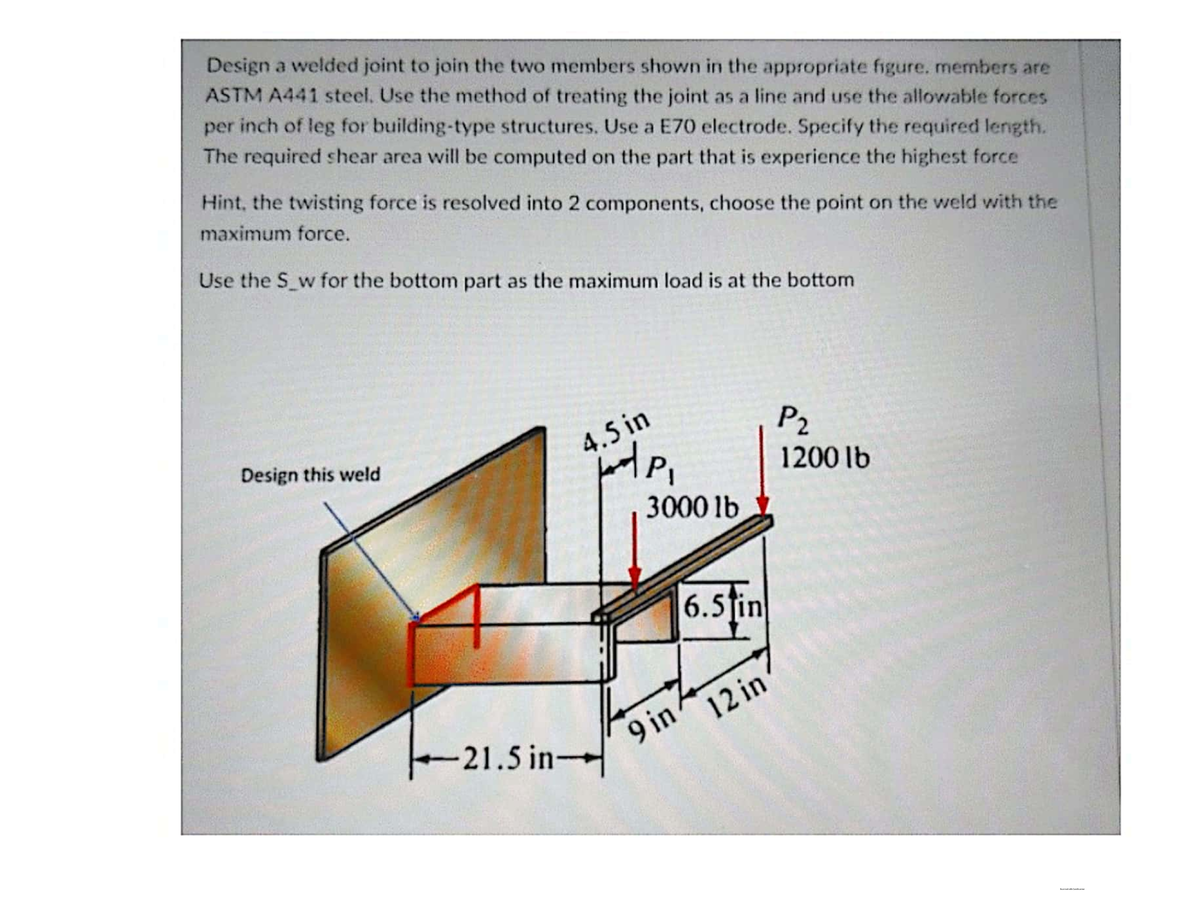 Welding example important - Mechanical design - Studocu