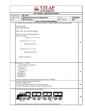 VL2022230502864 DA - ASSIGNMENTS - Assignment – 1 You are given a Map ...