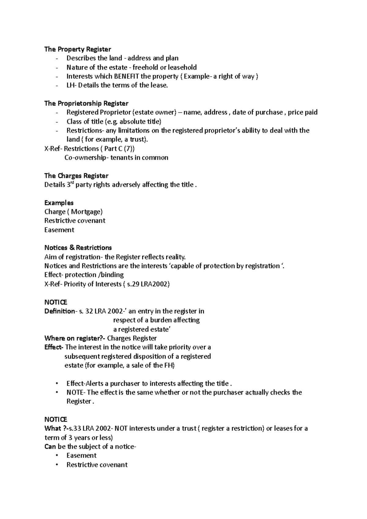 The Property Register and Overreaching pt 2 - The Property Register ...