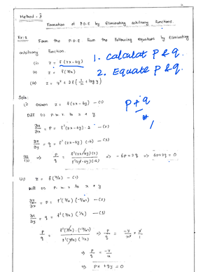 Mod 2 TS 1 - Tutorial Sheet for module 02 - Part I - BMAT102L- Differential Equations and ...
