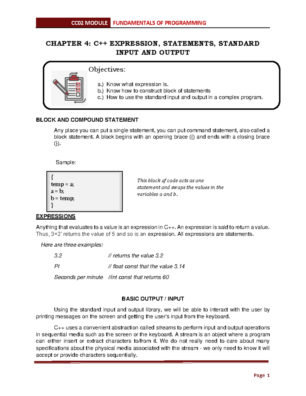 CCO2 Chapter 4 - I hope this notes adds to your knowledge - CHAPTER 4 ...