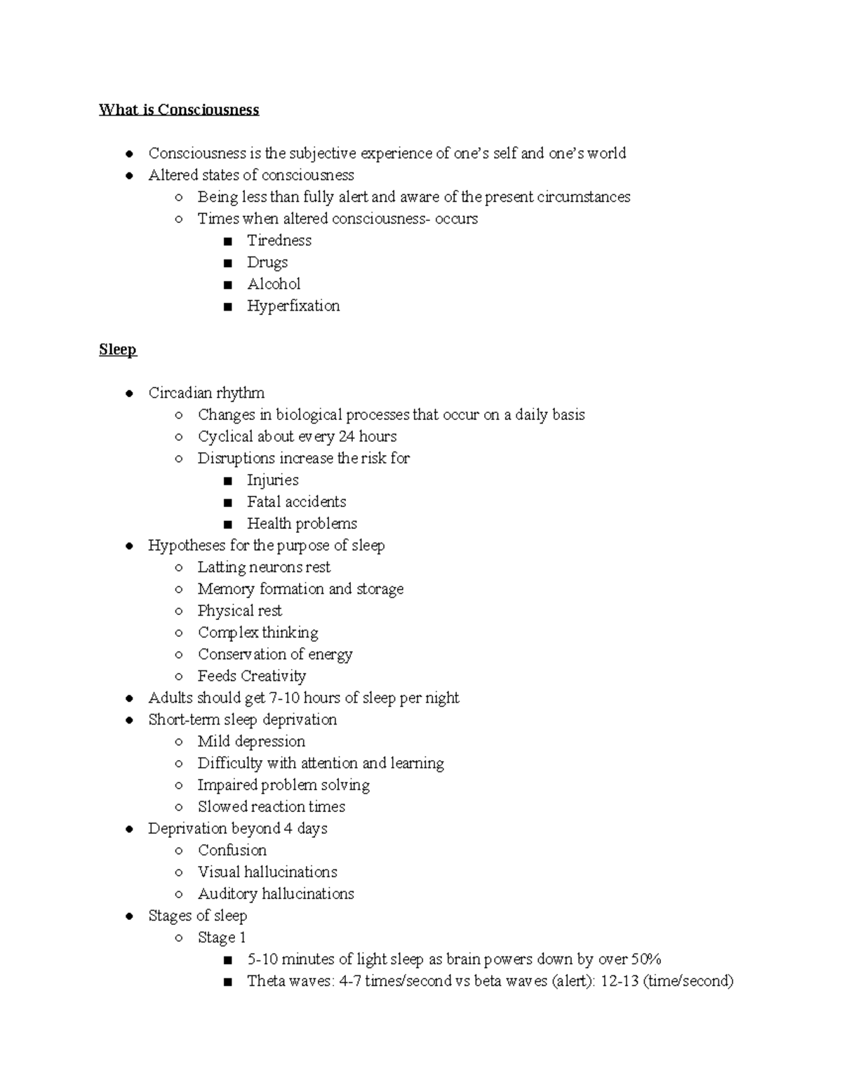 Conciousness - How we interpret the environment around us - What is ...