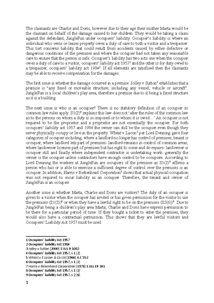 The three-stage Caparo test is no longer suitable to establish a duty ...