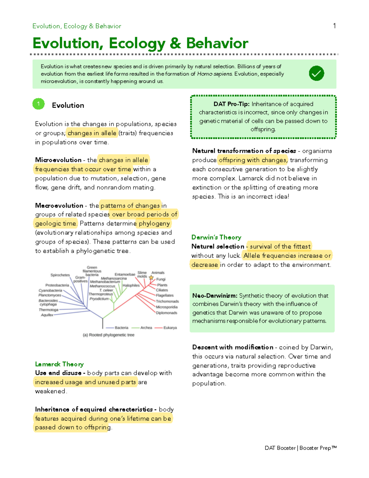 Feralis-Booster Chapter 6 - Evolution, Ecology, and Behavior - Natural ...