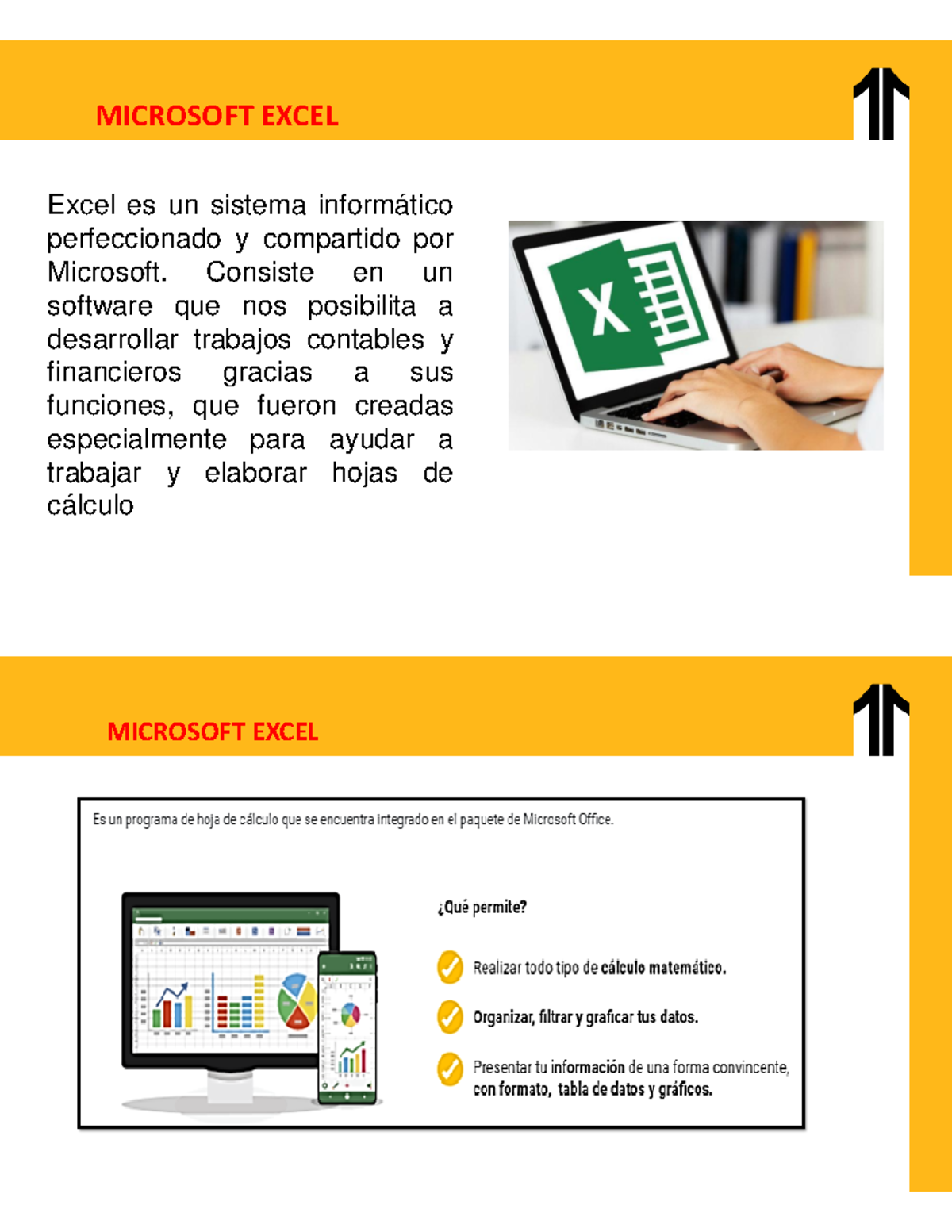 Diapositiva 1 - Espero te ayude - MICROSOFT EXCEL Excel es un sistema ...