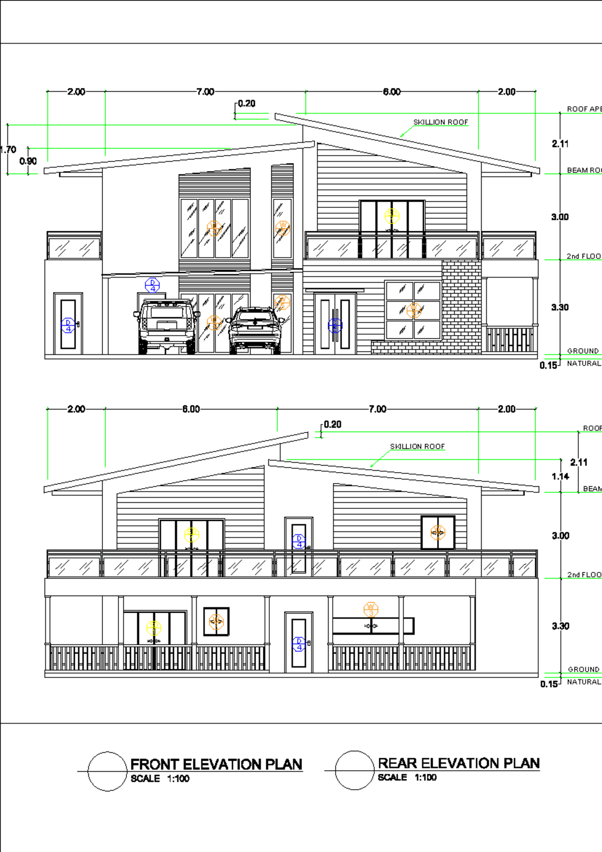 SAMPLE DESIGN FOR BDES - Compiler Design - S S 2nd FLOOR GROUND F BEAM ...