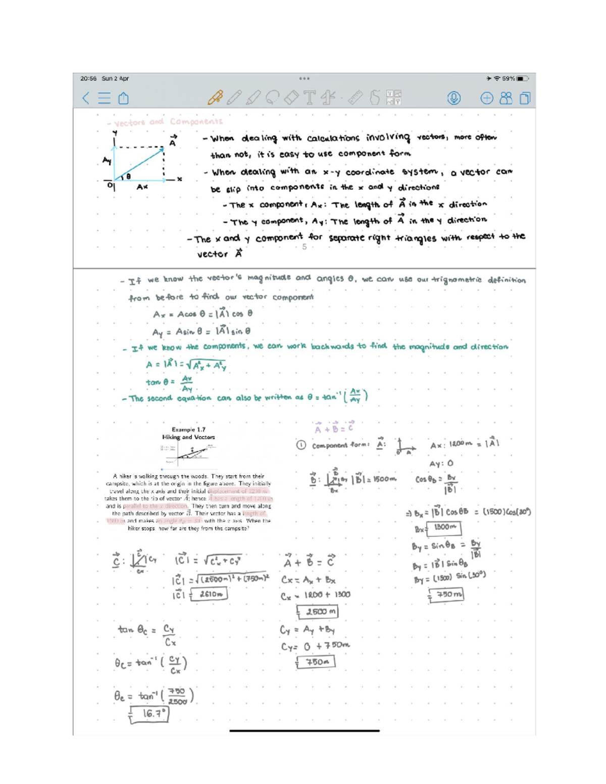 Physics 211 - Adding Vectos, Subtracting vectors, vectors and ...