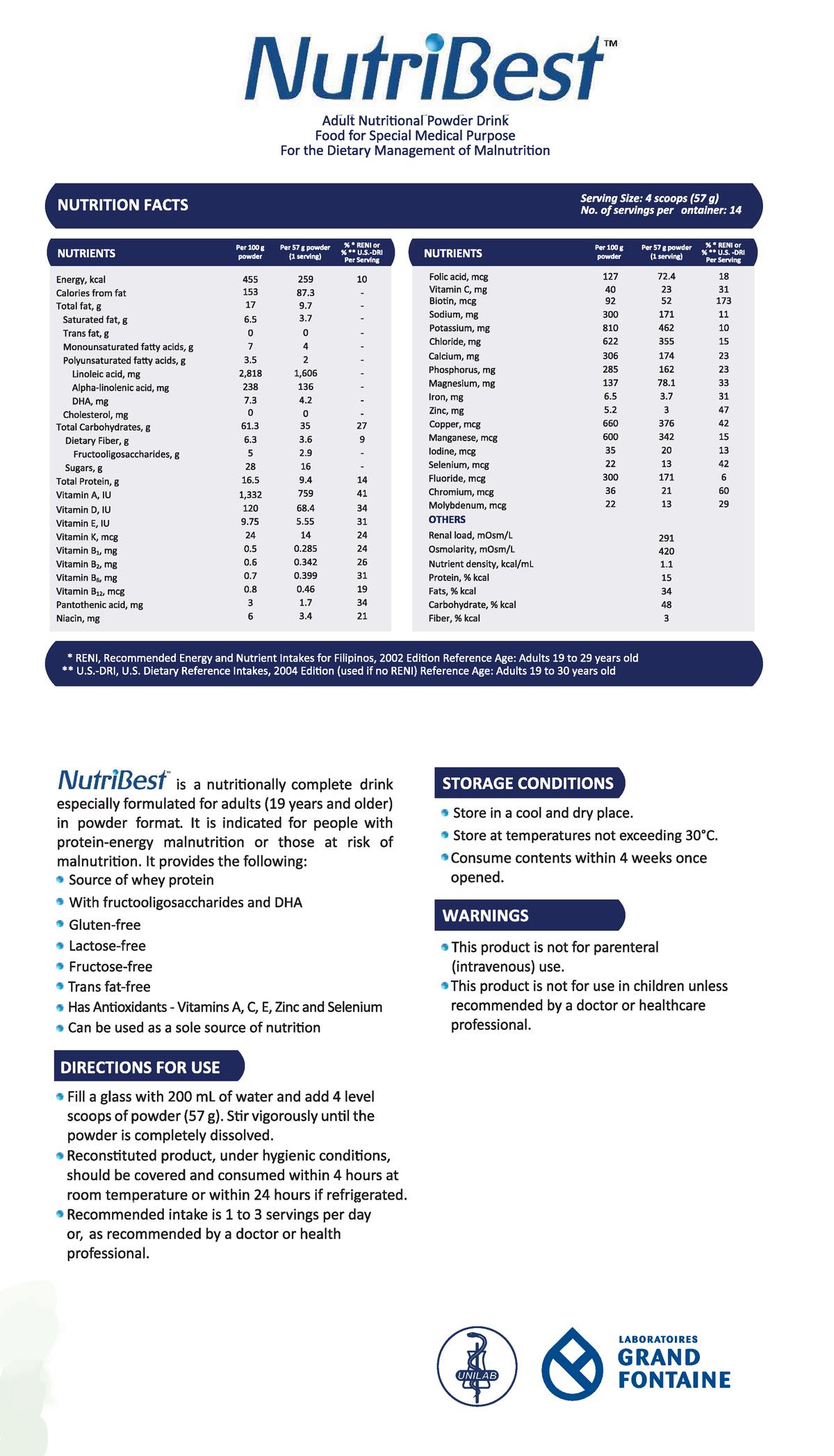 Nutri Best - finance - Studocu