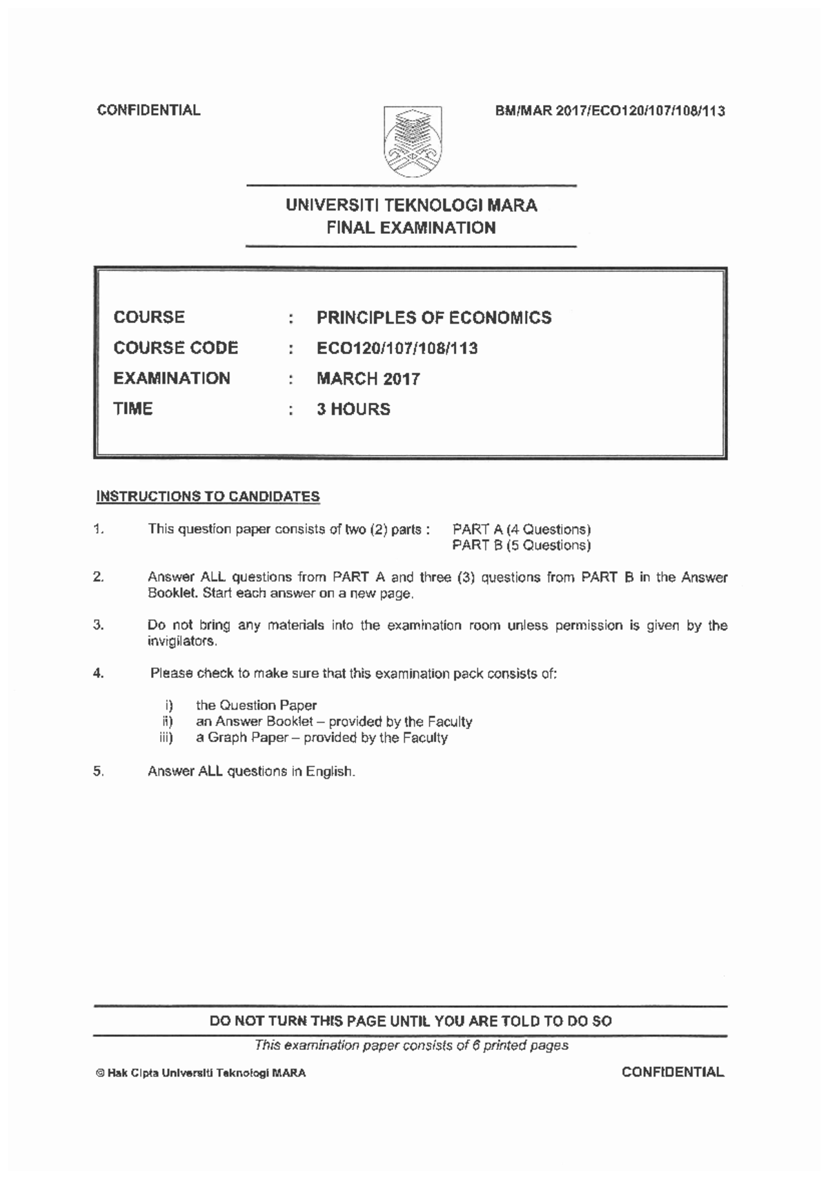 ECO120 107 108 113 - Principles of Economic - Studocu