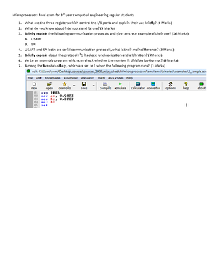 For emu 8086 program with explanation - Here's an example 8086 assembly ...