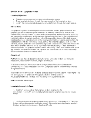 BIOS255 Week 6 Lab - Week 6 Lab report on the Respiratory System - Week ...