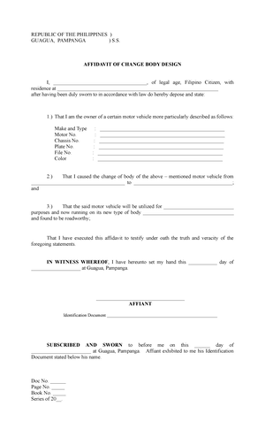 Sample-counter-affidavit-reckless-imprudence compress - REPUBLIC OF THE ...