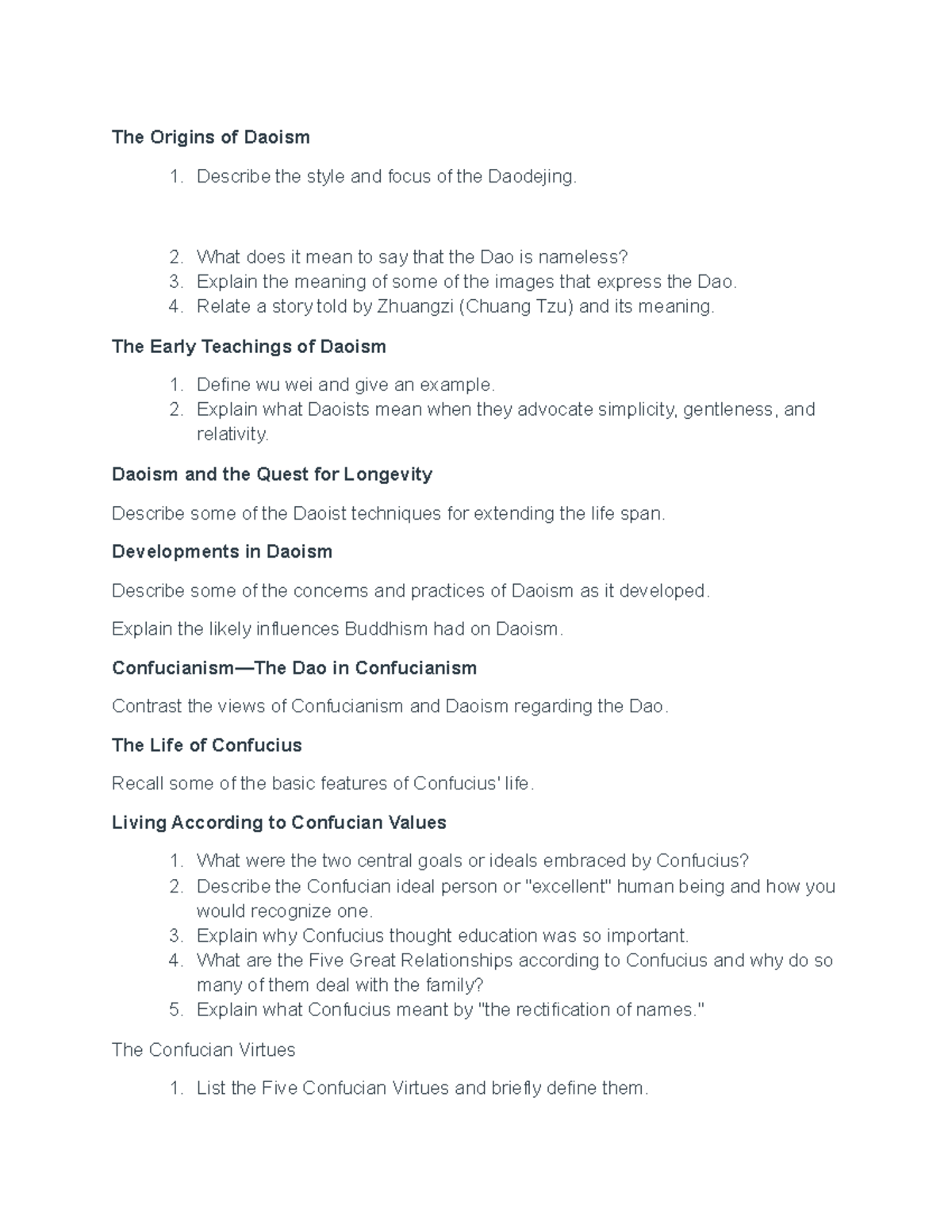 The Origins of Daoism - The Origins of Daoism Describe the style and ...