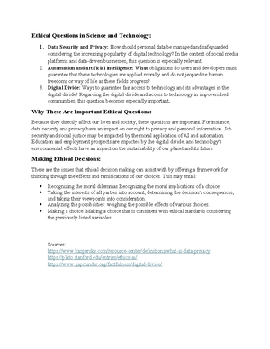 Journal 1 PHL 260 - Alana Swartz Module 1 journal- PHL 260 Professor ...