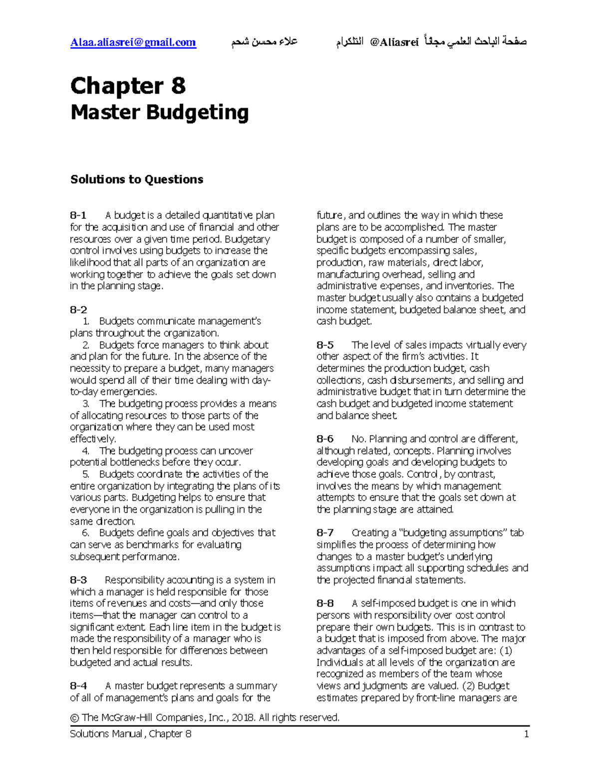 16e GNB CH08 SM final - Summary Tratado de fisiologia Medica - Alaa@gmail علاء هحسن شحن التلكرام ...