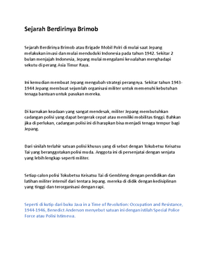Brimob Rangers, Pasukan Elite yang Terlupakan - Brimob Rangers, Pasukan ...