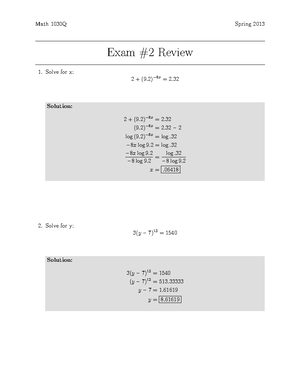 Math 113 exam 2 review general mathematics - Chapter 5 – Finance – The ...