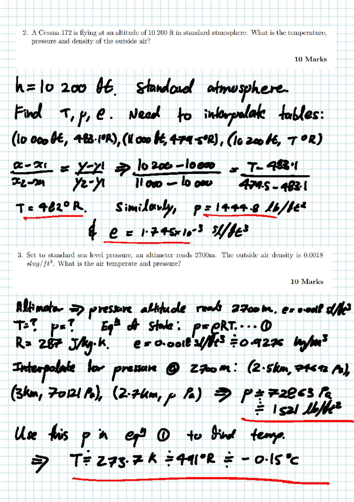 Aeronautical Engineering Assignment 1 2020 Solutions - 2. A Cessna 172 ...