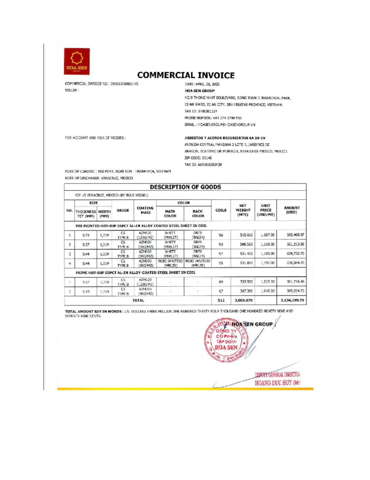 Commercial Invoice - A commercial invoice is essentially a detailed ...