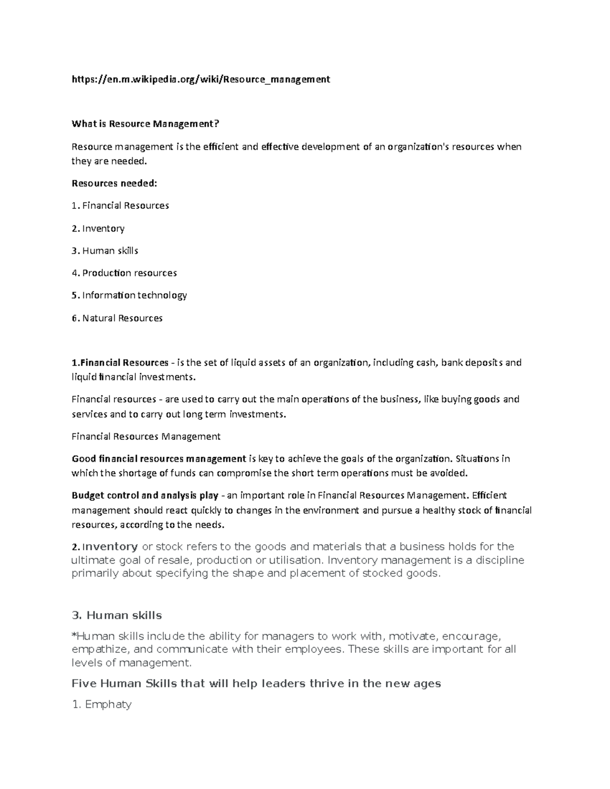 Report Helpful En m wikipedia wiki Resource management What Is report-helpful-en-m-wikipedia-wiki-resource-management-what-is