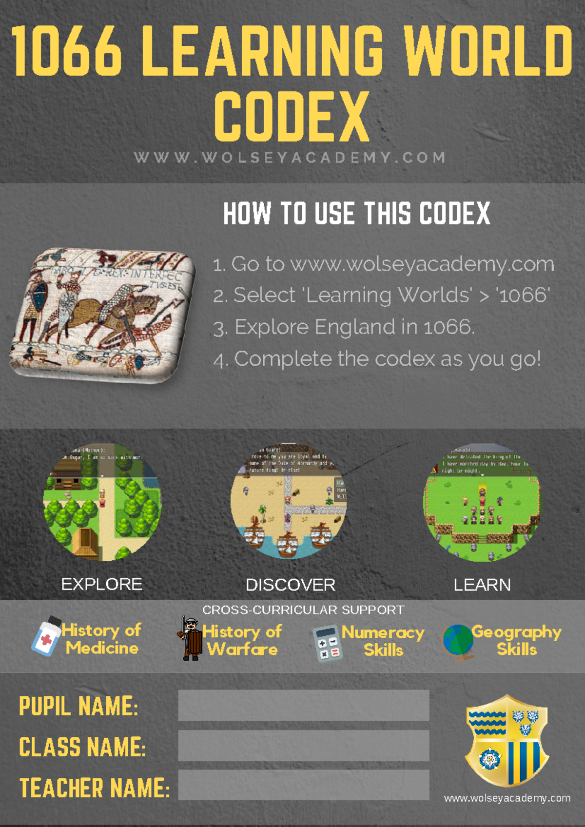1066 Learning World Codex Version 1 - 1066 LEARNING WORLD CODEX W W W ...