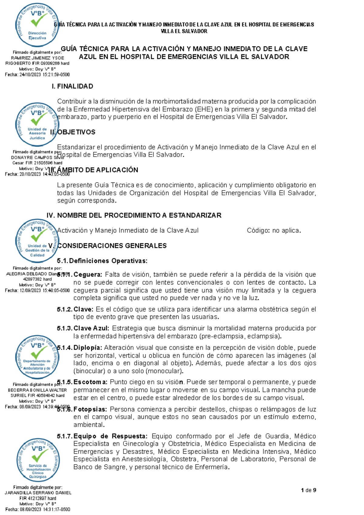 Clave azul pdf - VILLA EL SALVADOR GUÍA TÉCNICA PARA LA ACTIVACIÓN Y ...