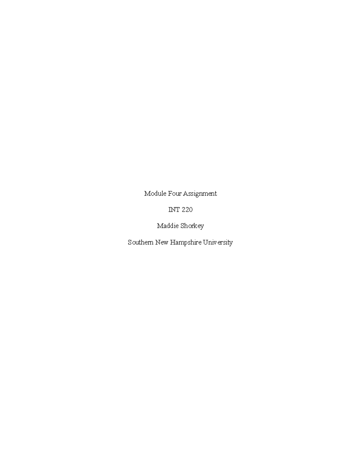 Module Four Assignment - dollars. The company is obligated to sell ...