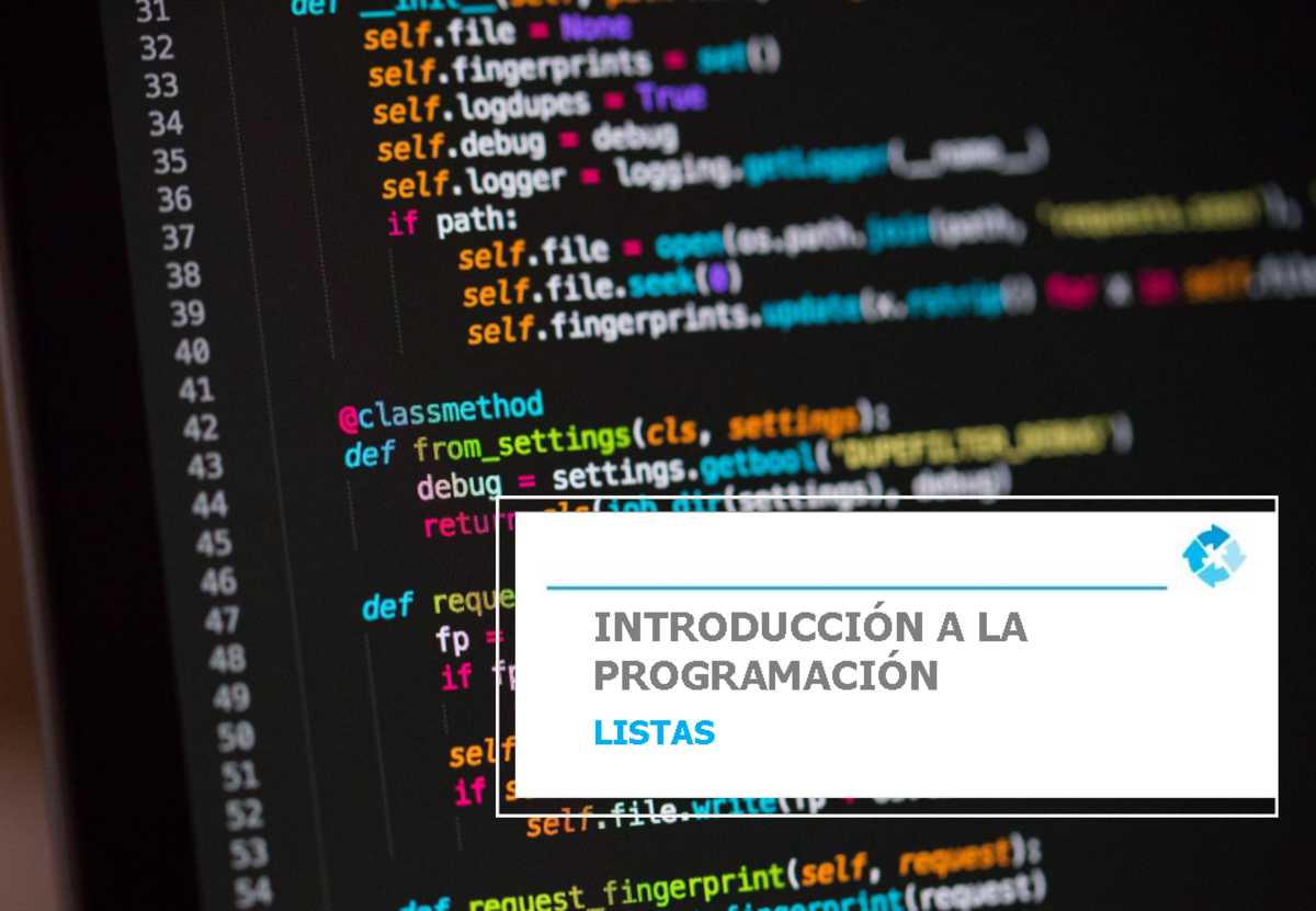05- Listas - trabajo practico - INTRODUCCIÓN A LA PROGRAMACIÓN ...
