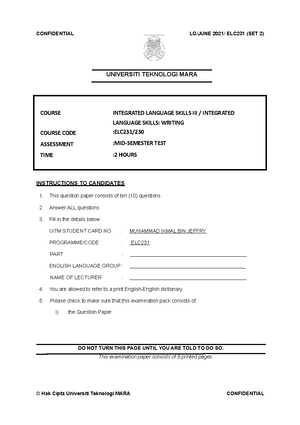 Third WISH - ELC WRITING - The Third Wish by Joan Aiken Once there was ...