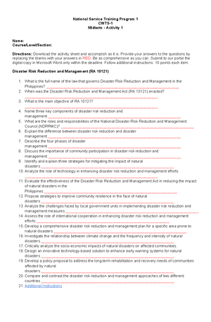 Orientation Script - gfd - Opening Program: To our dear BSOA ...