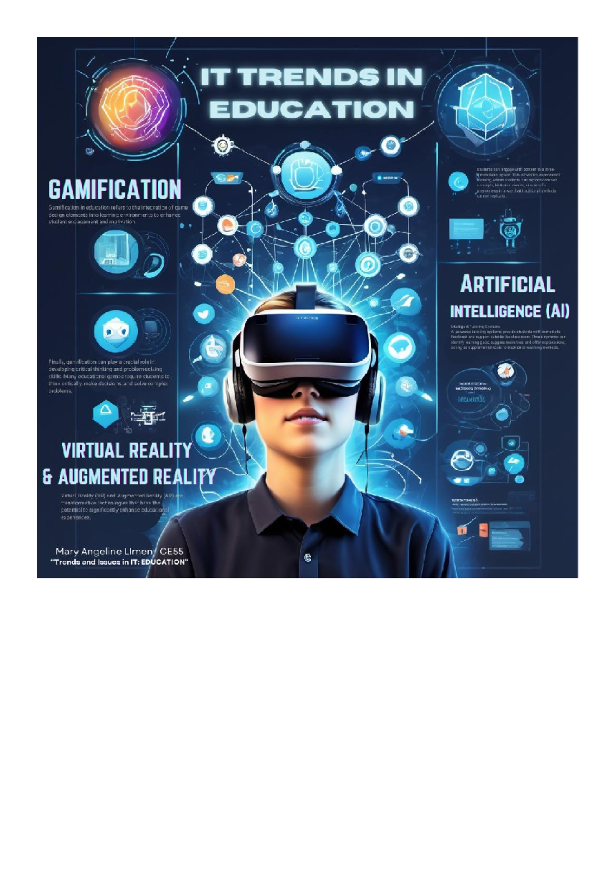 Education Poster - IT TRENDS IN EDUCATION students can engage with ...