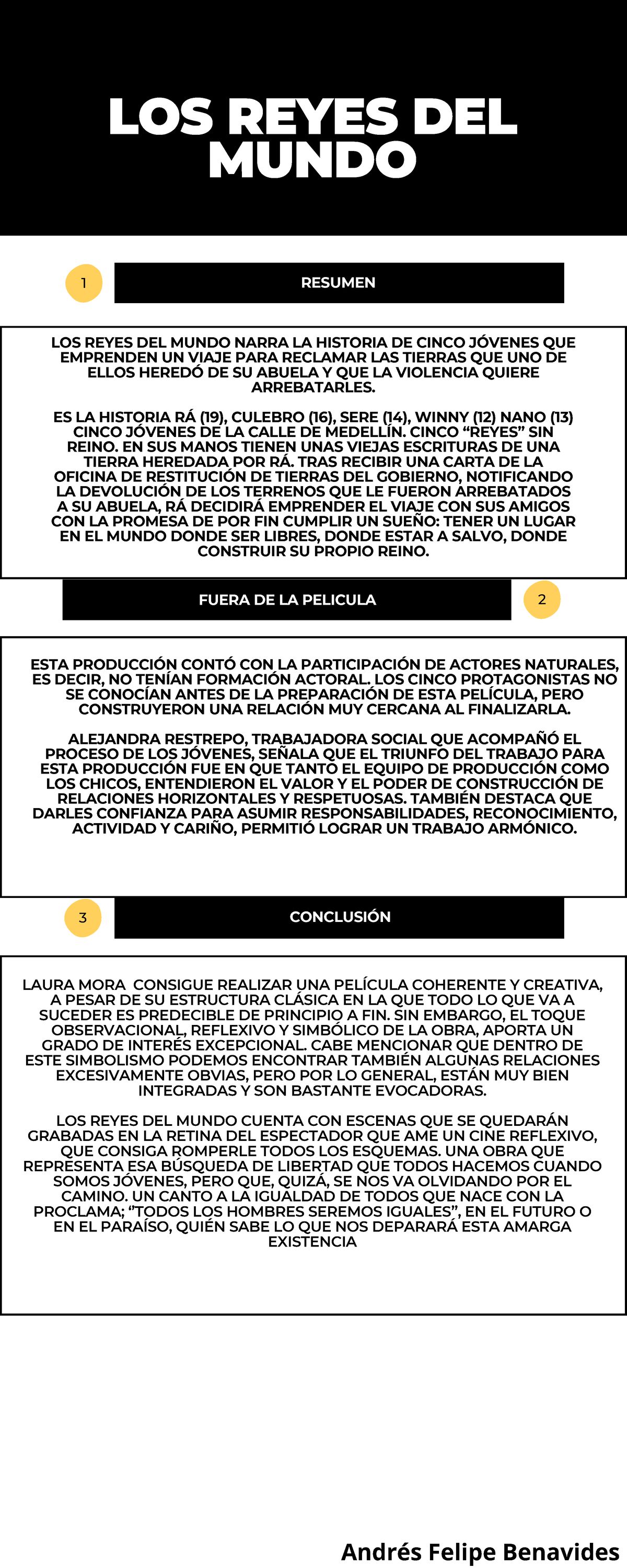 Infografia-Los reyes del mundo - LOS REYES DEL MUNDO 1 RESUMEN FUERA DE ...