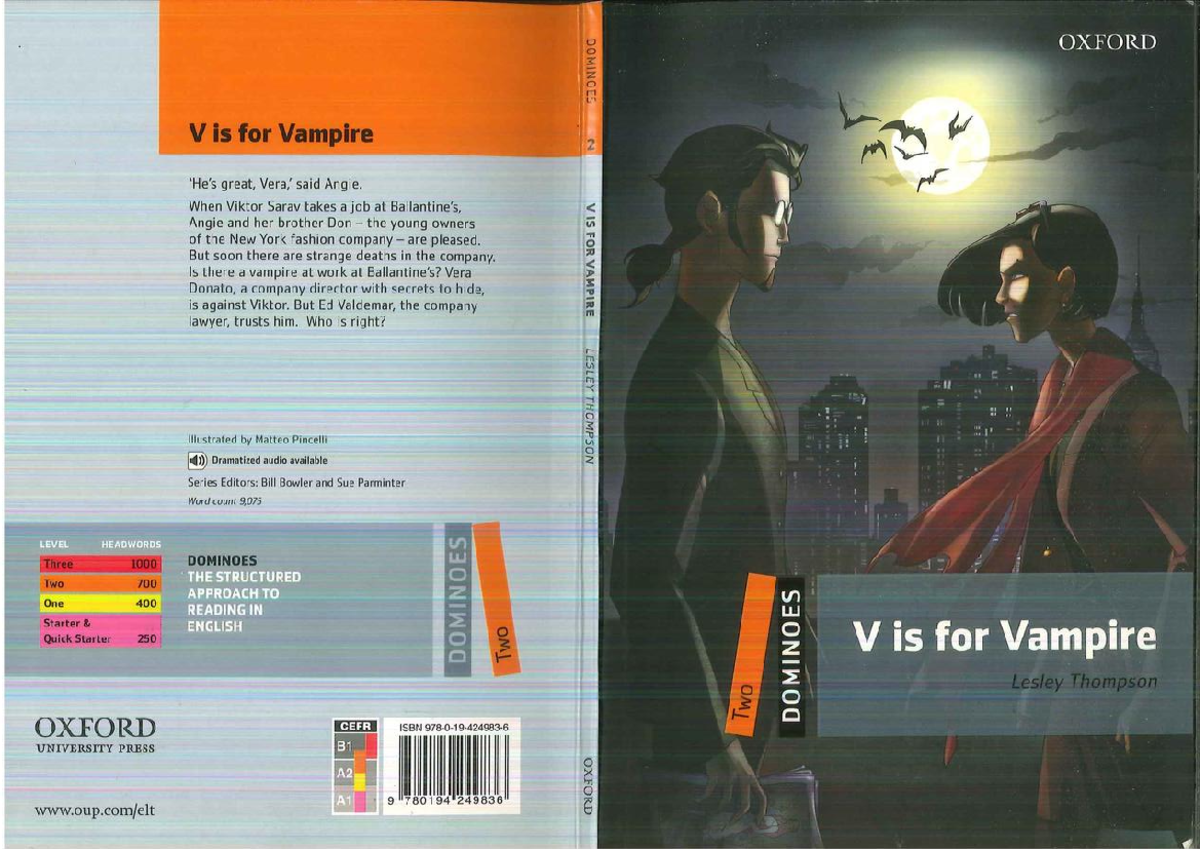 V-is-for-vampire compress - ingles - Studocu