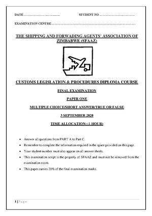 CLP Diploma Progress Test 1 Paper 1 Feb 2022 - DATE ...