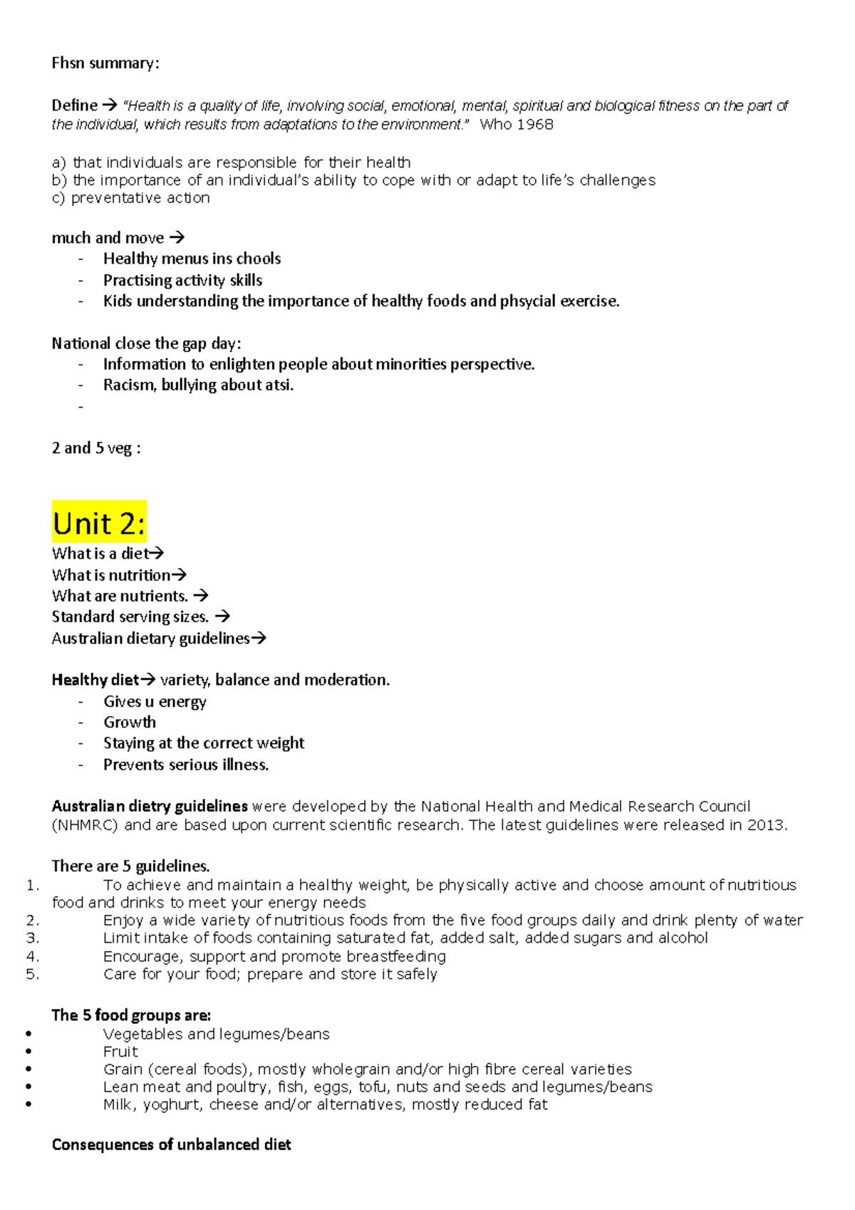 Fhsn Summary I Did Great It This Subject And Final Exam So Use These fhsn-summary-i-did-great-it-this-subject-and-final-exam-so-use-these