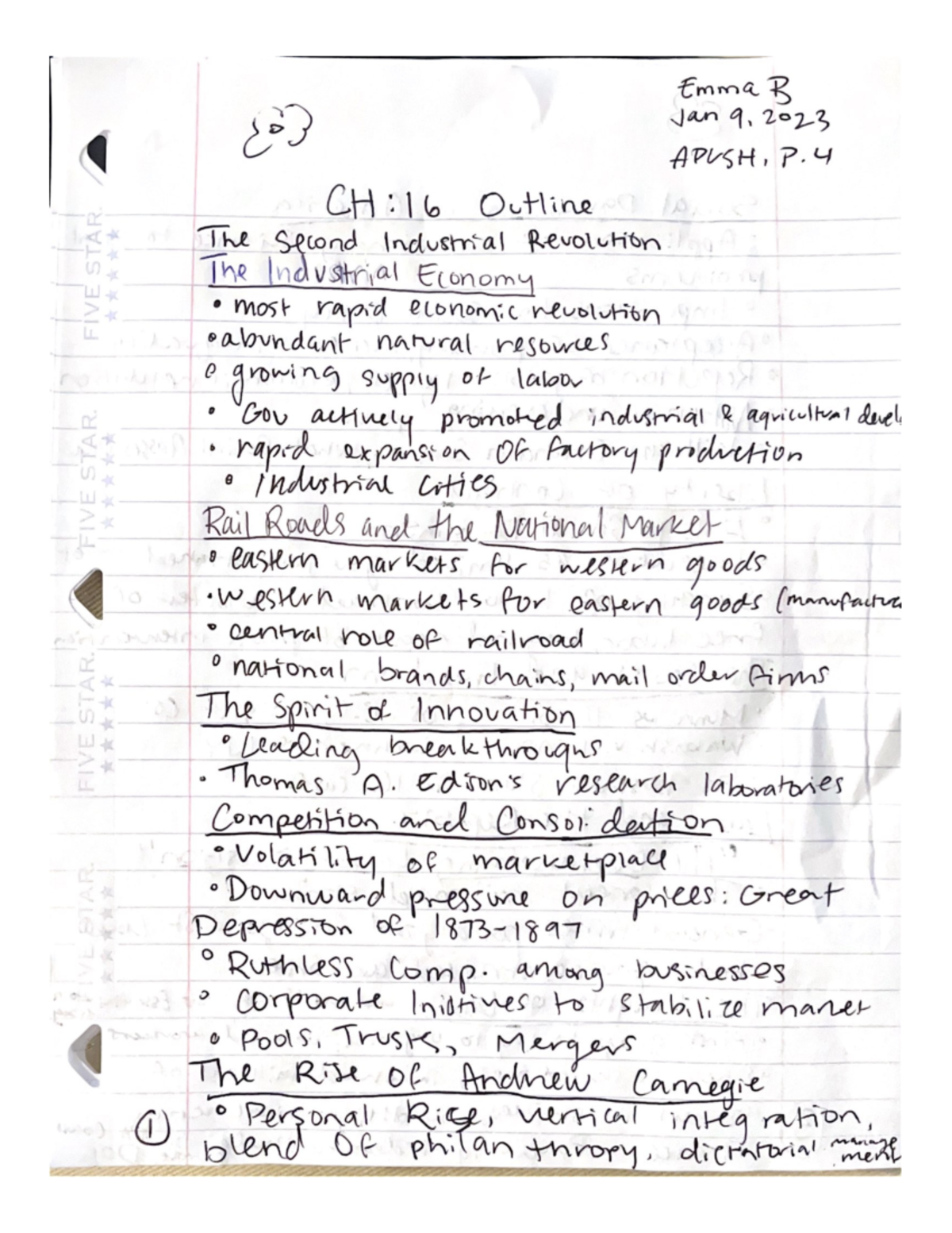 Chapter 16 outline - US 2001 - Studocu