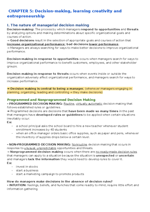 L5 Controlling as a Function of Management - Controlling as a Function ...