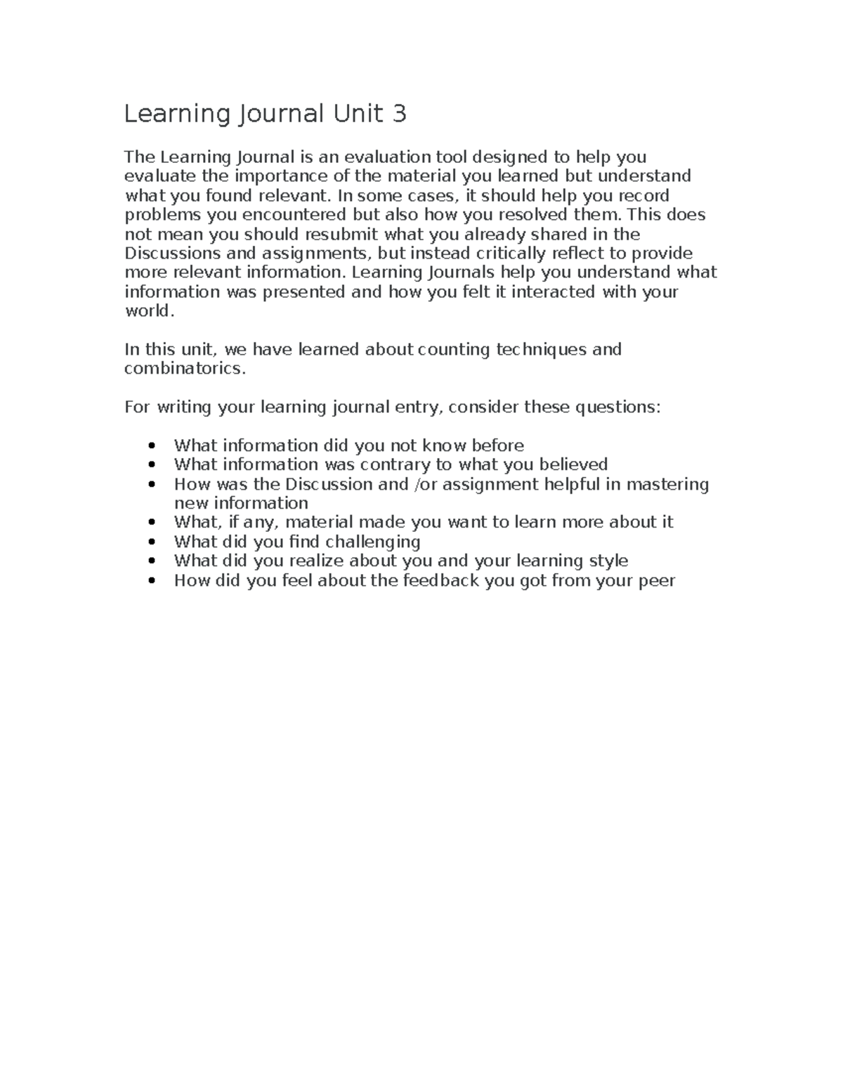 Learning Journal Unit 3 Question AY2022-T4 - Learning Journal Unit 3 ...