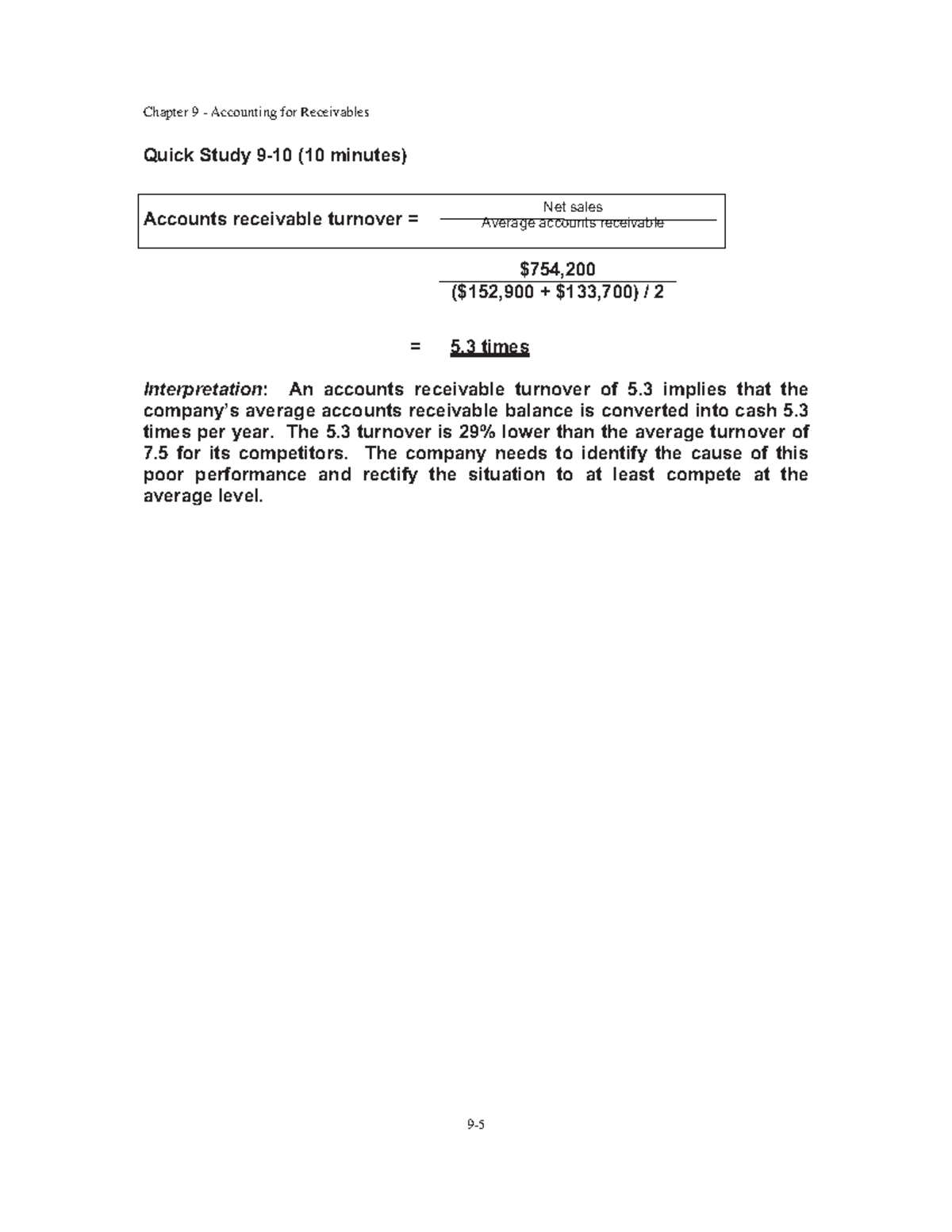 [done]Chapter 9 - Tutorial Solutions - Chapter 9 Accounting for ...